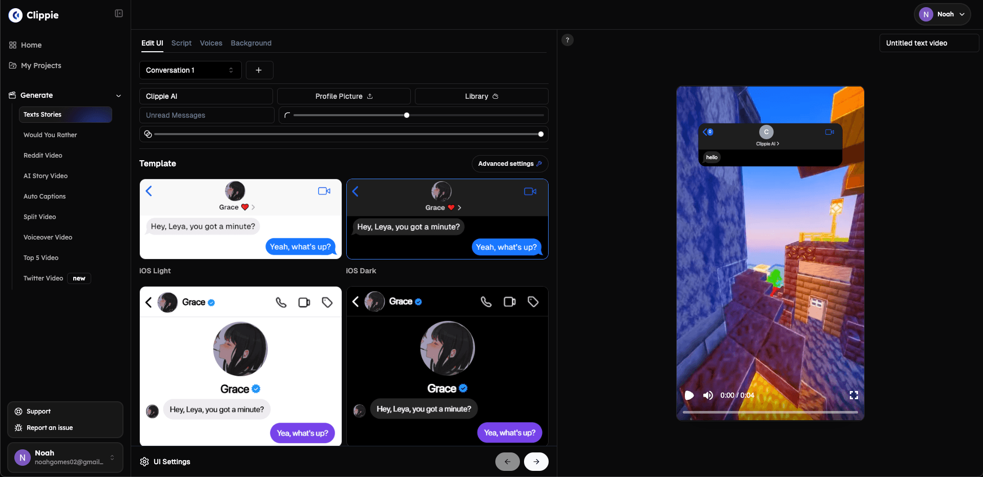 Clippie AI - Create Viral Faceless Youtube Videos in Seconds